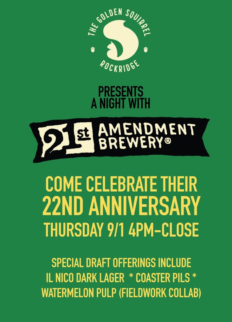 21st Amendment's Birthday Party (Oakland)